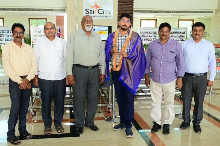 CEO, AP MSME Corp. visits Sri City - VIS