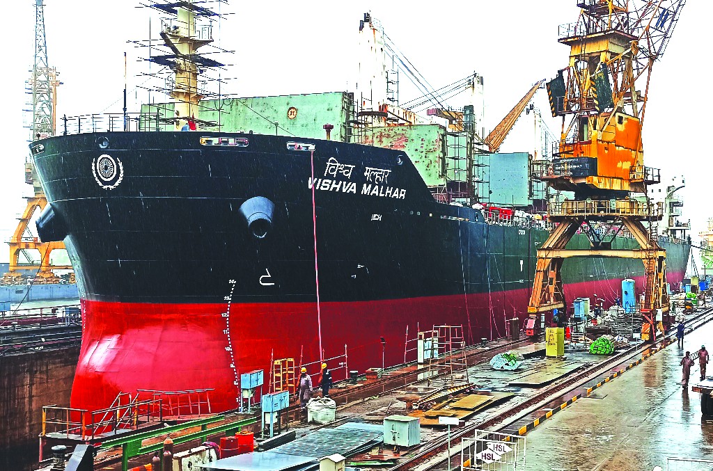 HSL fetches over Rs 200 crs in Ship Repairs - VIS