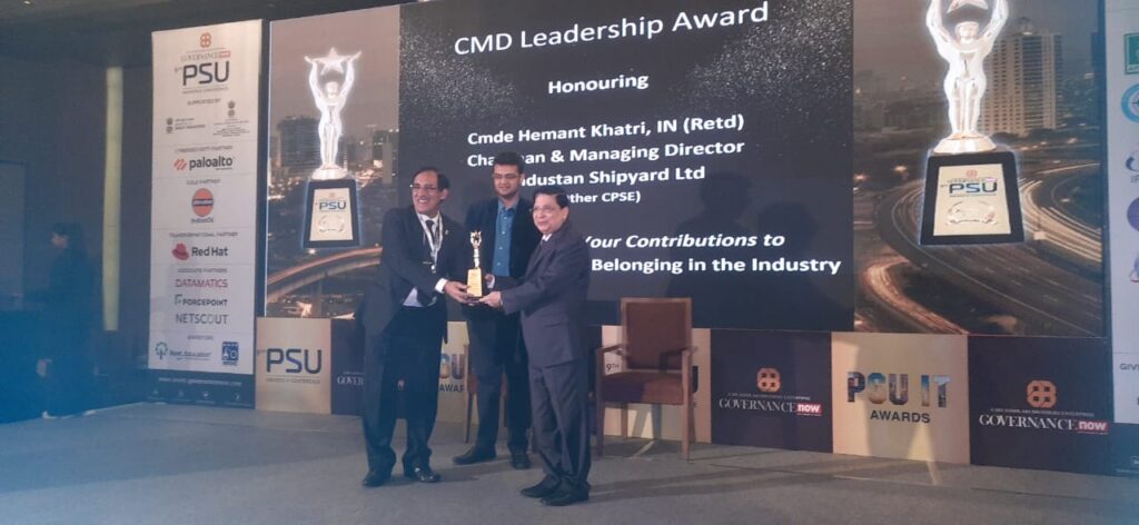 HSL CMD bags PSU Leadership Award - VIS