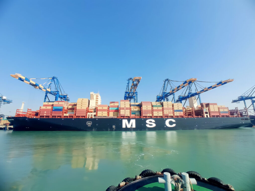 Adani Ports berths deepest container vessel - VIS