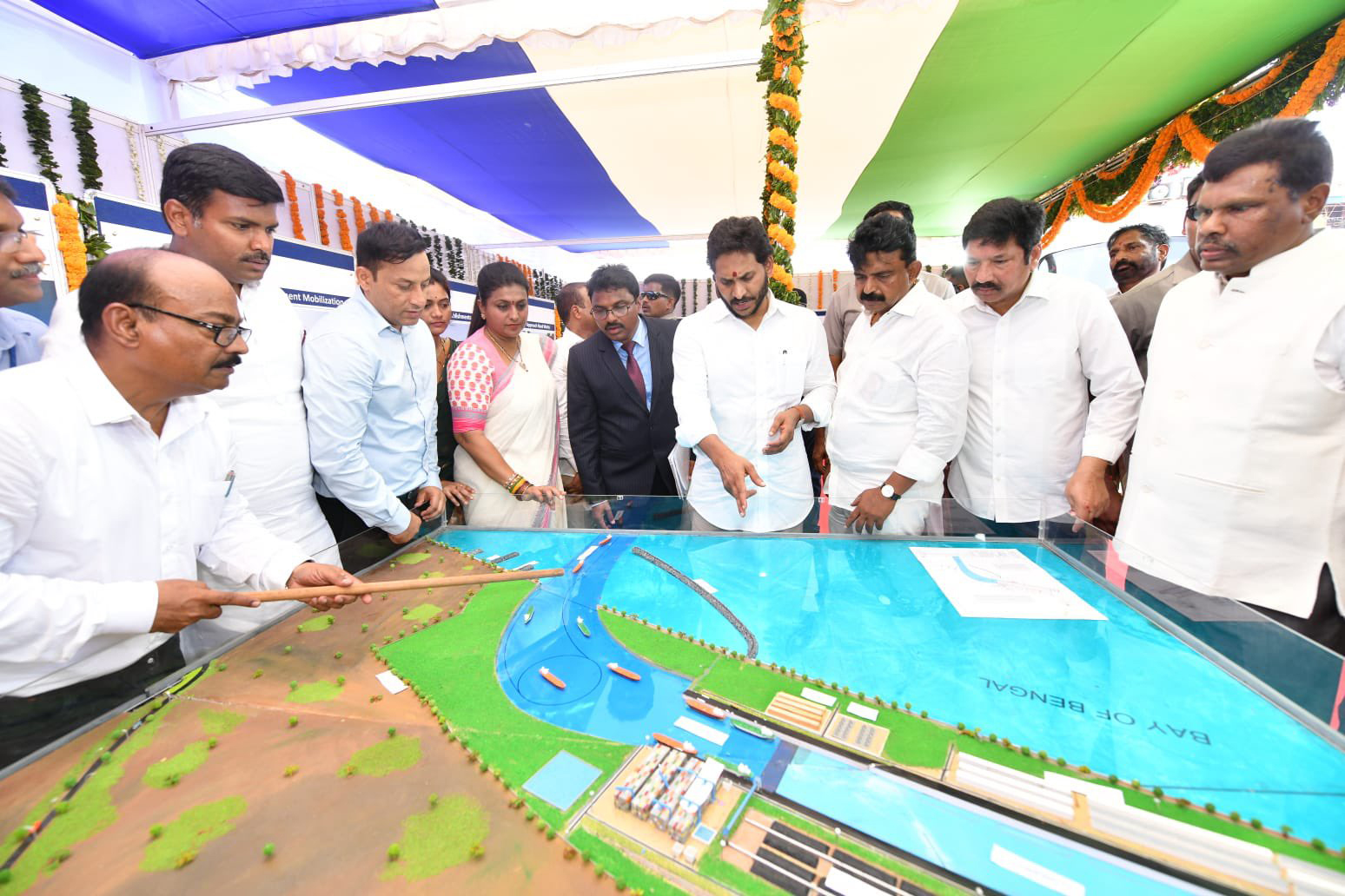CM launches Masula port works - VIS