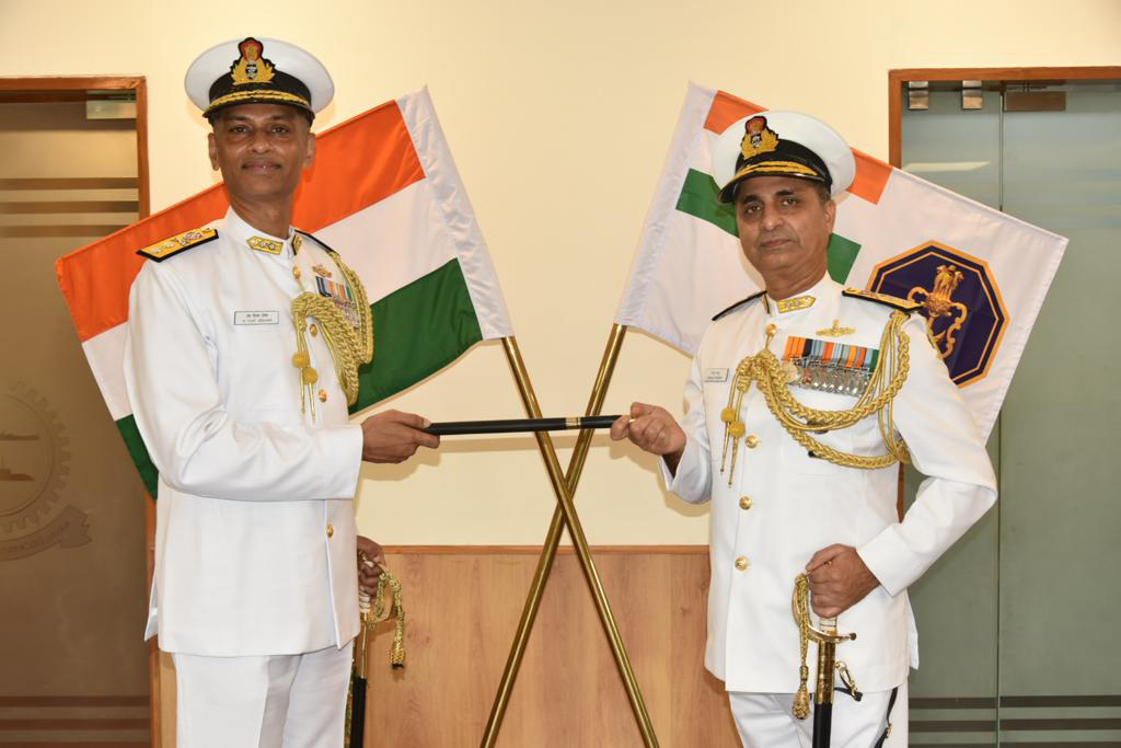 Radm Vijay Sekhar takes charge as ASD - VIS