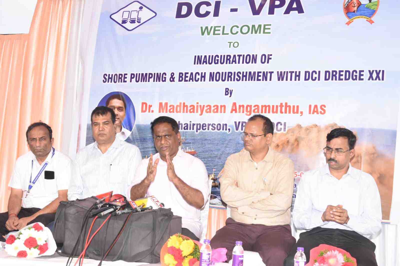 DCIL undertakes Rs 57 cr beach nourishment project - VIS