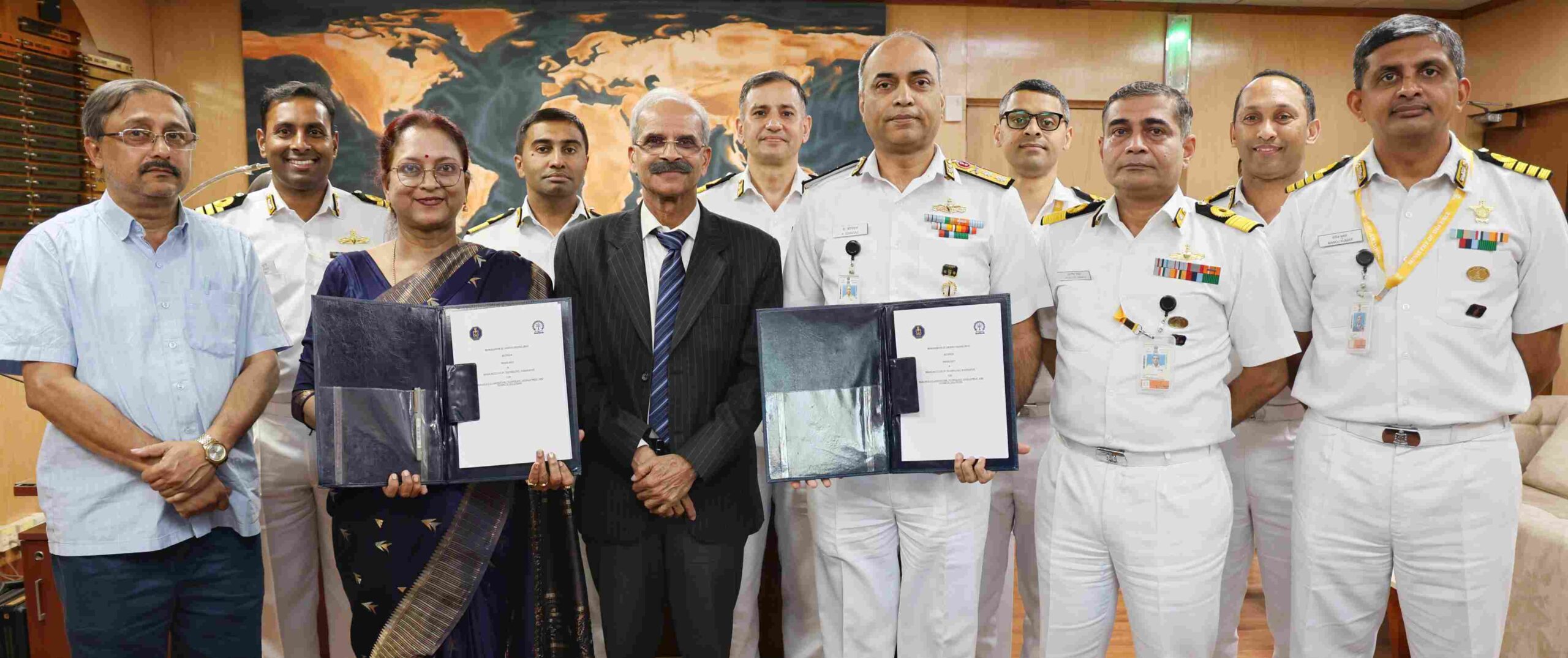 Indian Navy & IIT Kharagpur sign pact - VIS