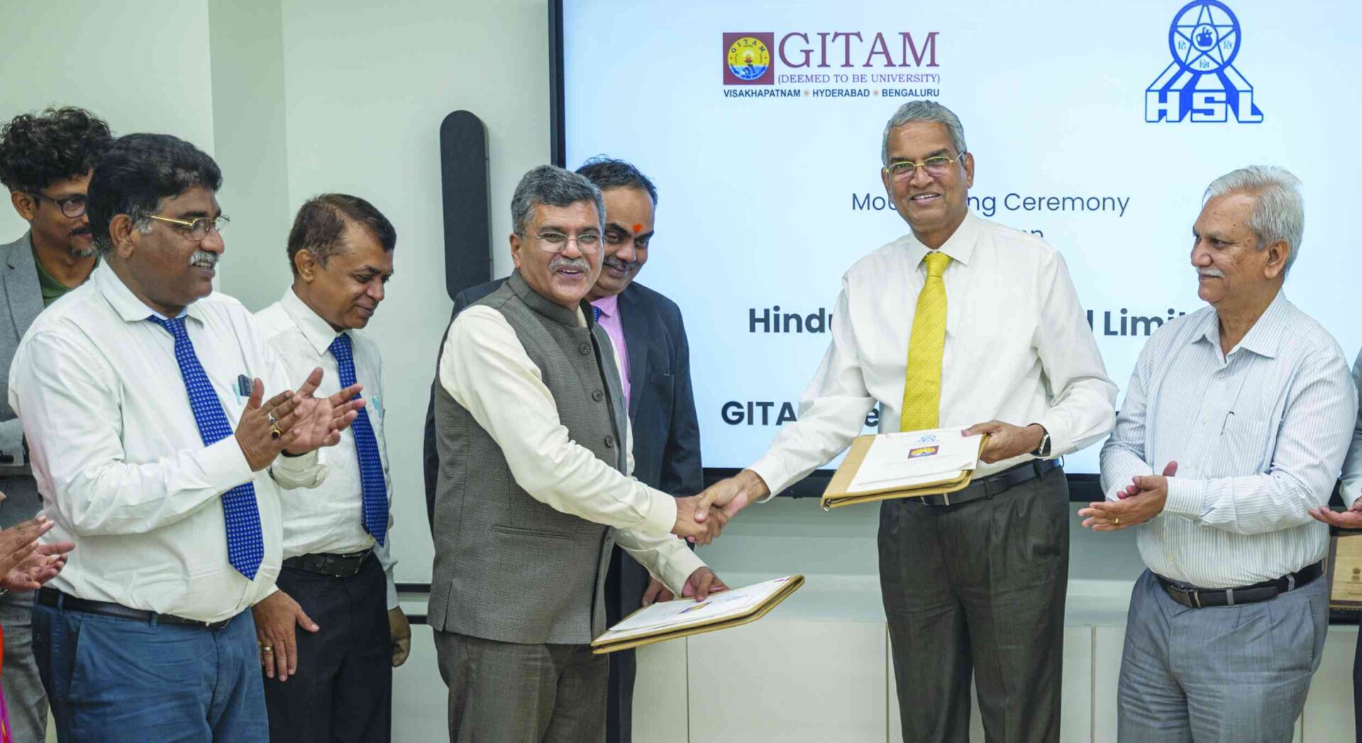 GITAM inks MoU with HSL - VIS