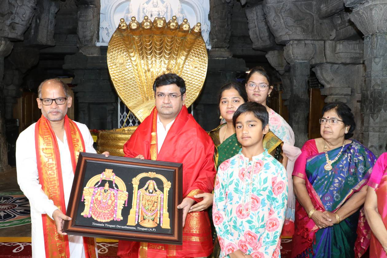 New Ex-officio member (TTD Trust Board) takes oath - VIS